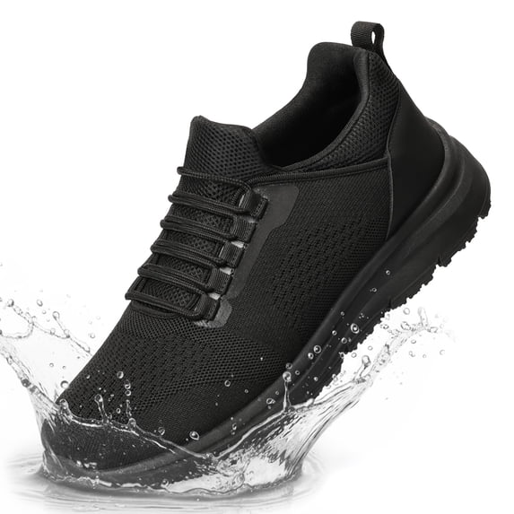 Furuian Non Slip Work Shoes for Men Waterproof Food Service Kitchen ...