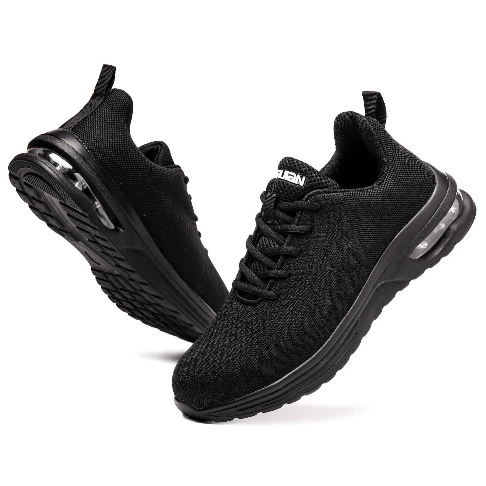 Furuian Steel Toe Cap Trainers, Lightweight Comfortable Safety Shoes ...