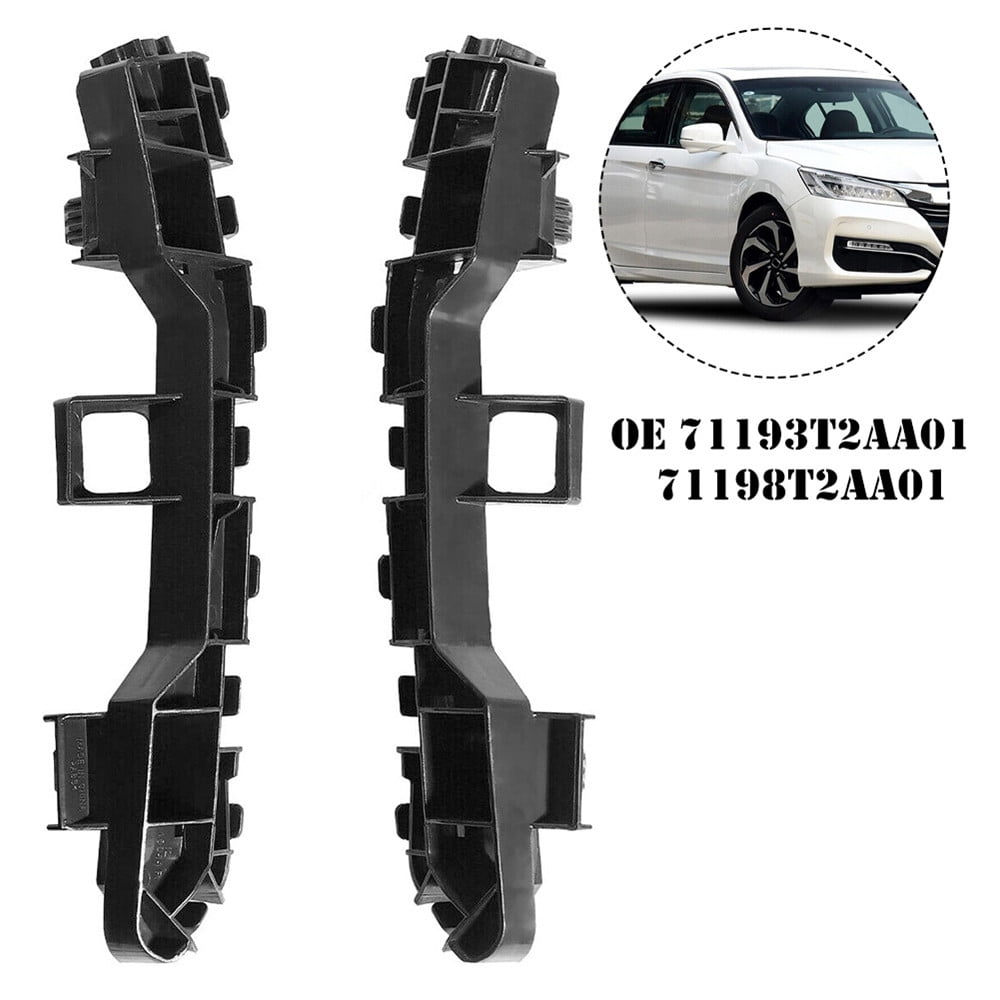 Furulu 1 Pair Front Bumper Brackets Support Left & Right Set For Honda ...