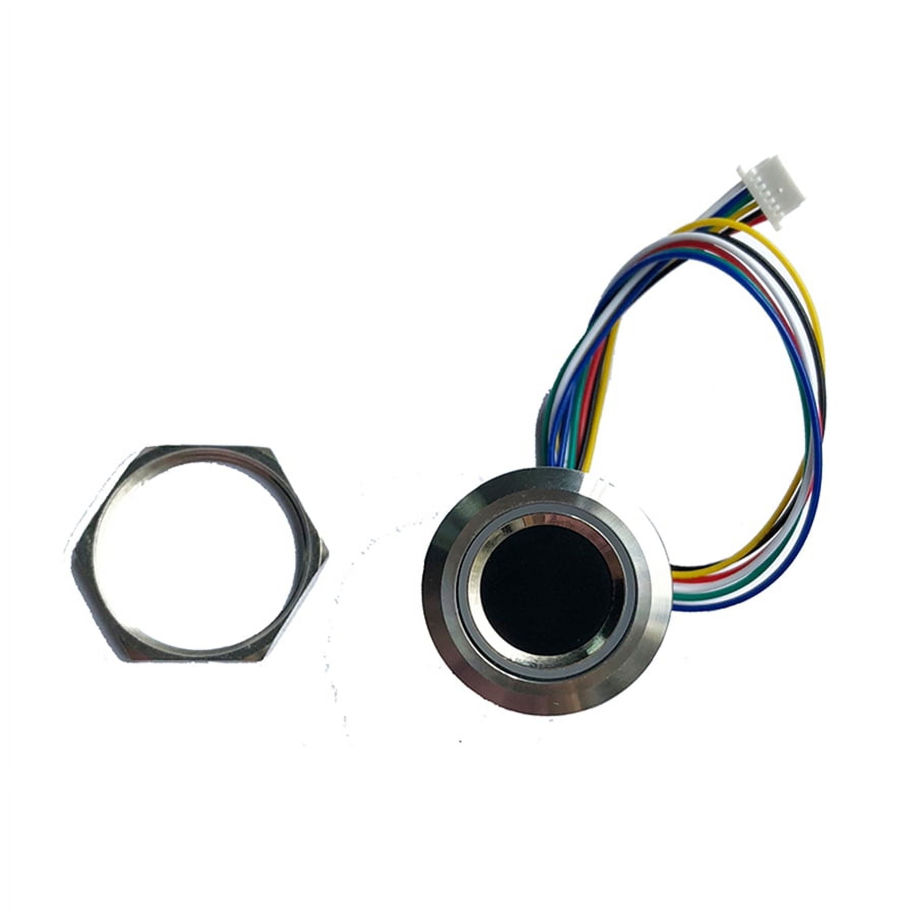 Furulu 12V Fingerprint Control Board Fingerprint Module LED One Key ...