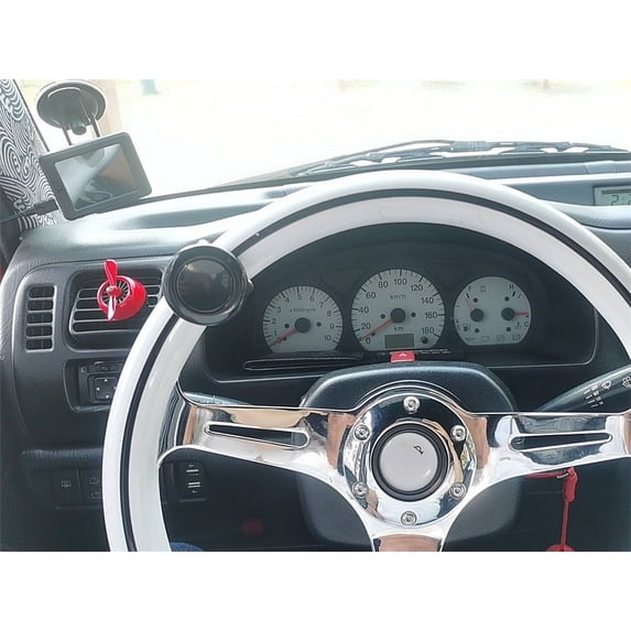 Furulu 12V Universal Car Refit Steering Wheel Wireless Horn Button With ...
