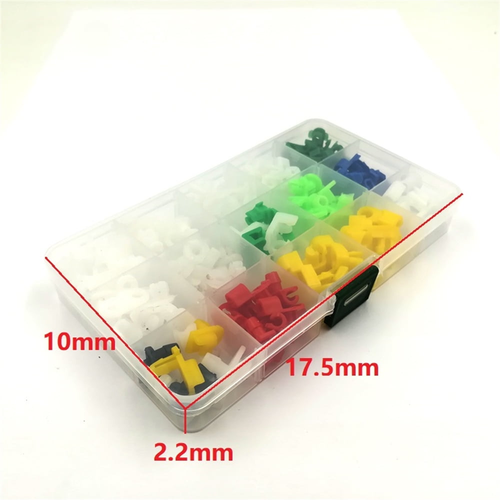 Furulu 160PCS Mixed Universal Plastic Car Door Lock Rod Clips Side ...