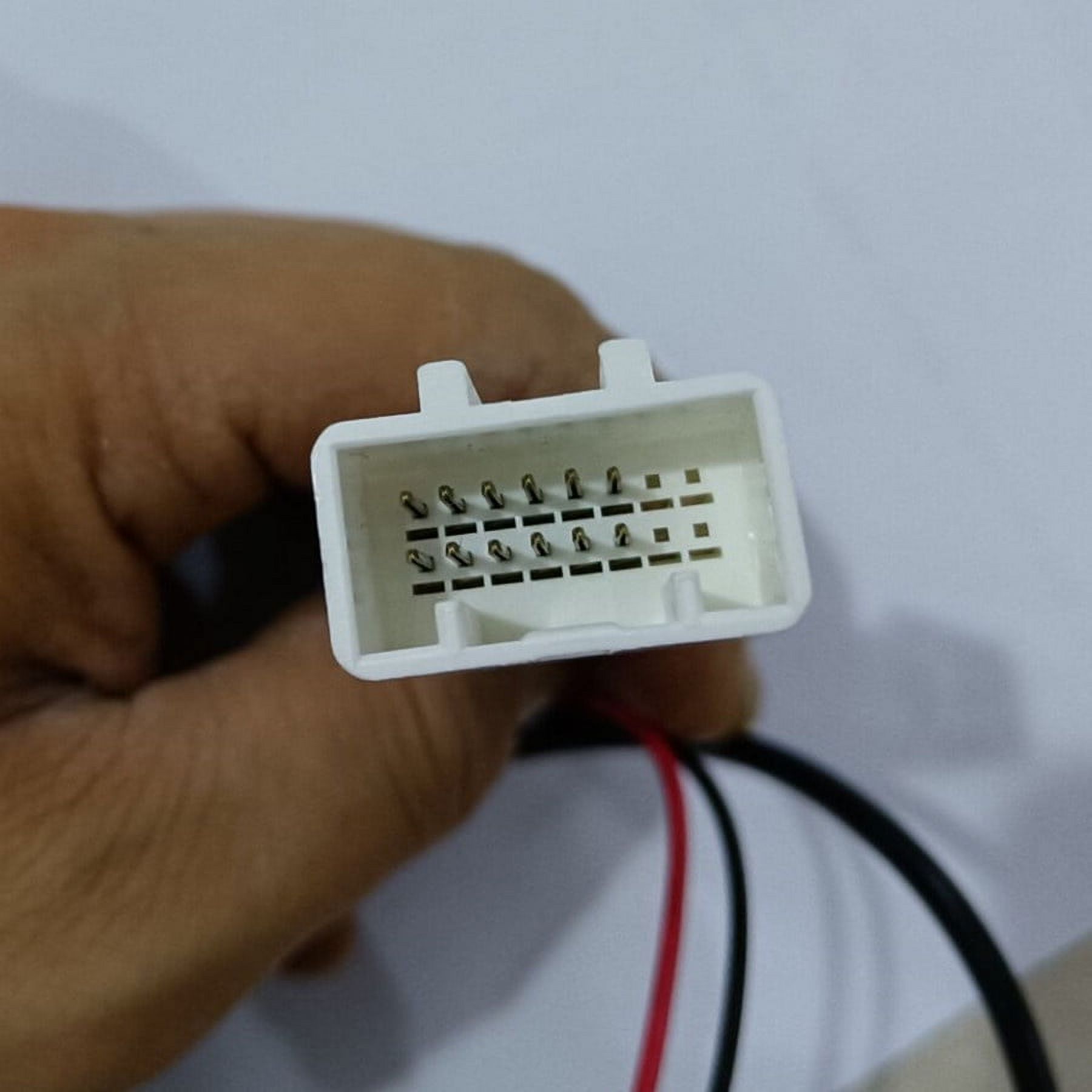 Furulu 16Pin Reversing Backup Camera Cable T-Harness Adapter For 2012 ...