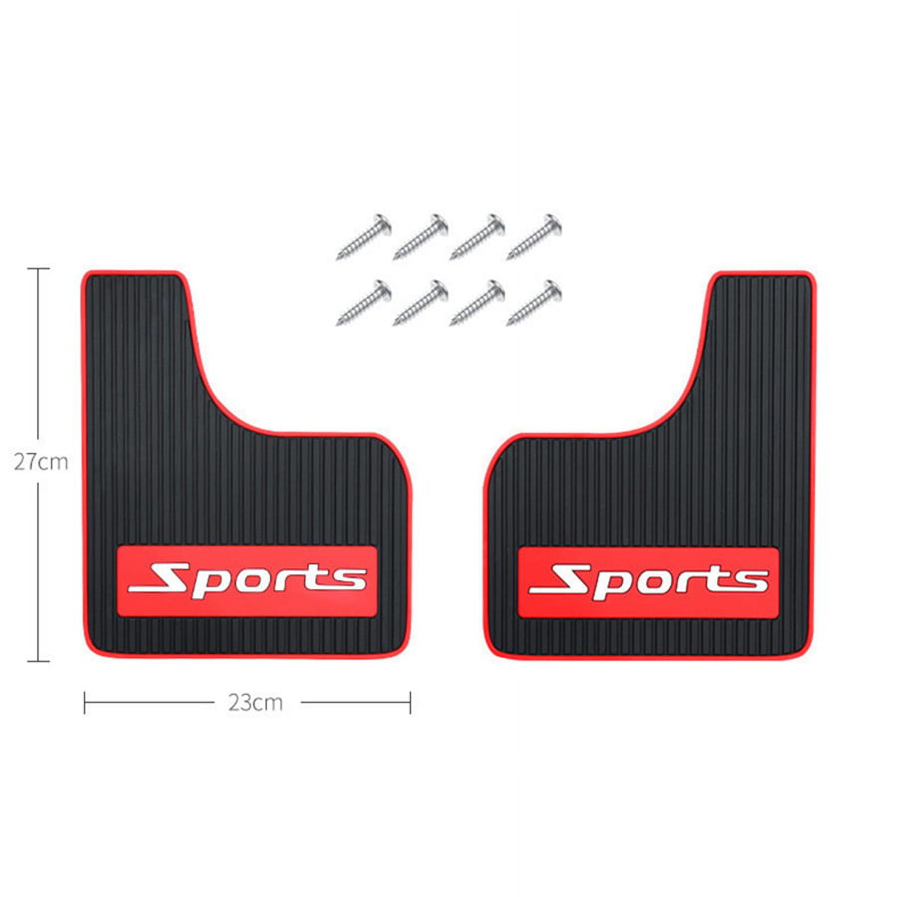 Furulu 1Pair Sports Mud Flaps Mudflaps Splash Guards Fender Flares ...