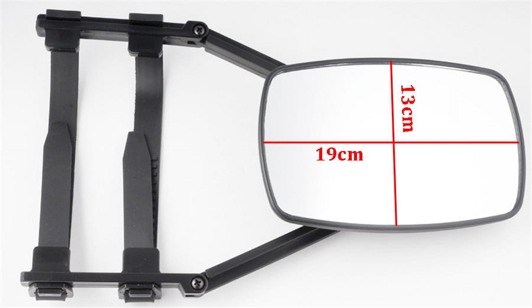 Furulu 1Pcs Clip on Trailer Towing Side Safety Mirror Extender ...