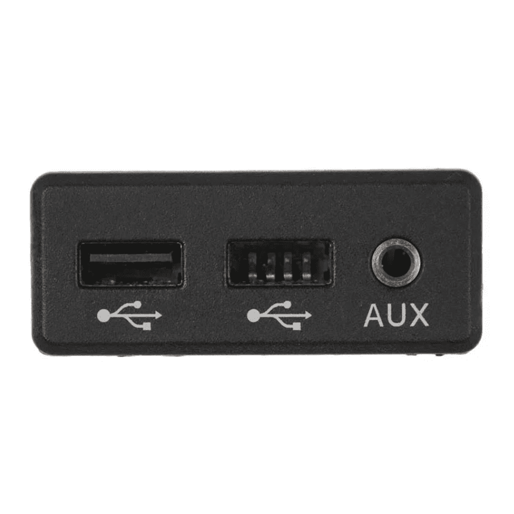 Furulu 1x Center Console Dual Auxiliary USB Port Media Hub For Nissan ...