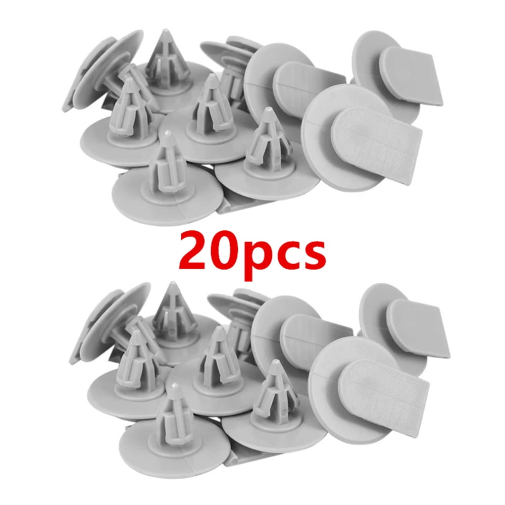 Furulu 20 Clips Trim Panel Fender Moulding Retainer Fastener For BMW ...