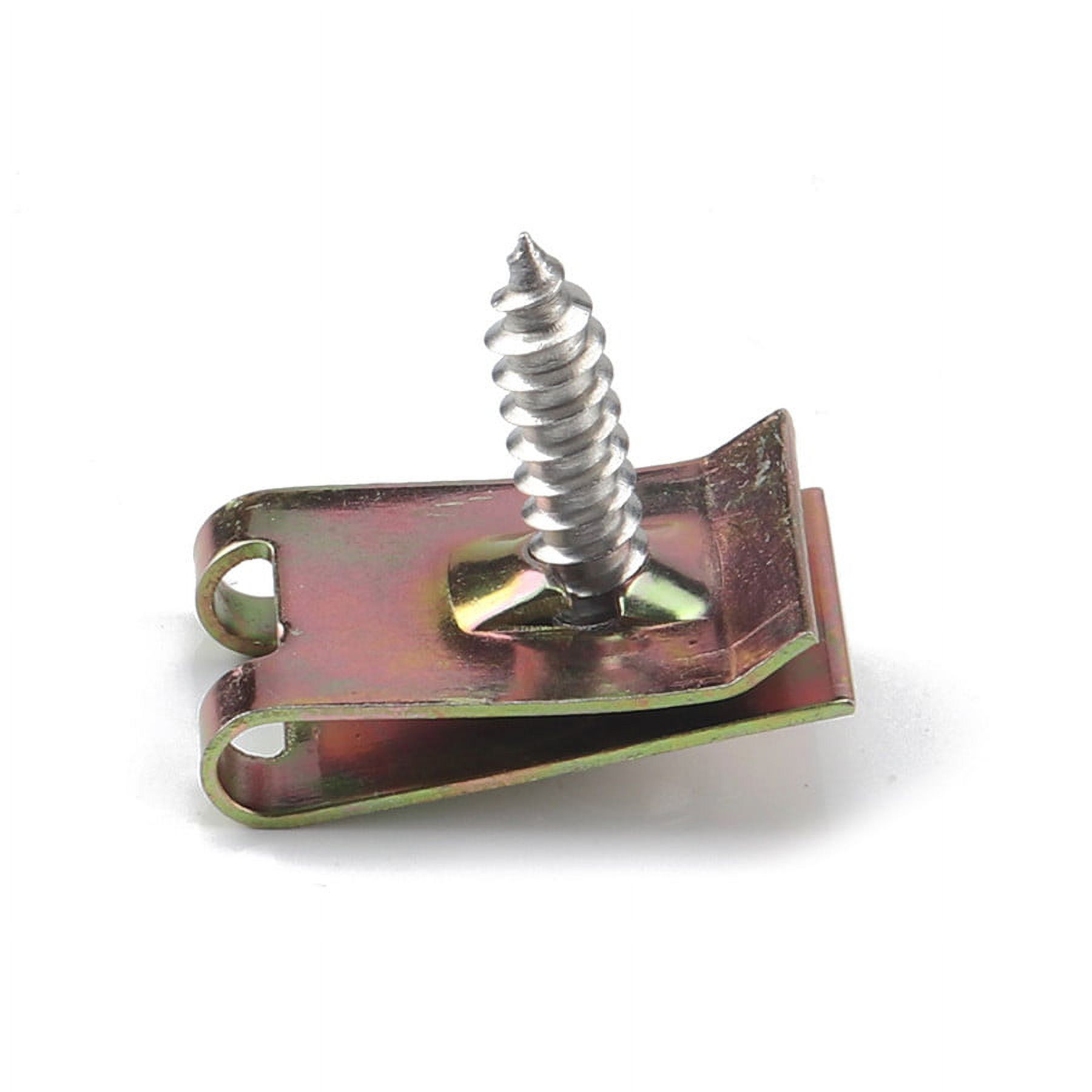 Furulu 200x Steel U Clips Nuts Self-Tapped Screw Fasteners For Car ...