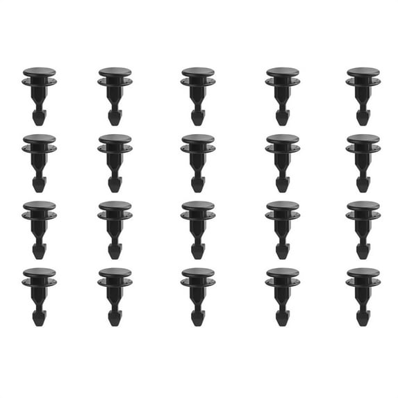 Furulu 20Pcs Engine Bulkhead Cover Striker Retainer Plastic Rivet Clip ...