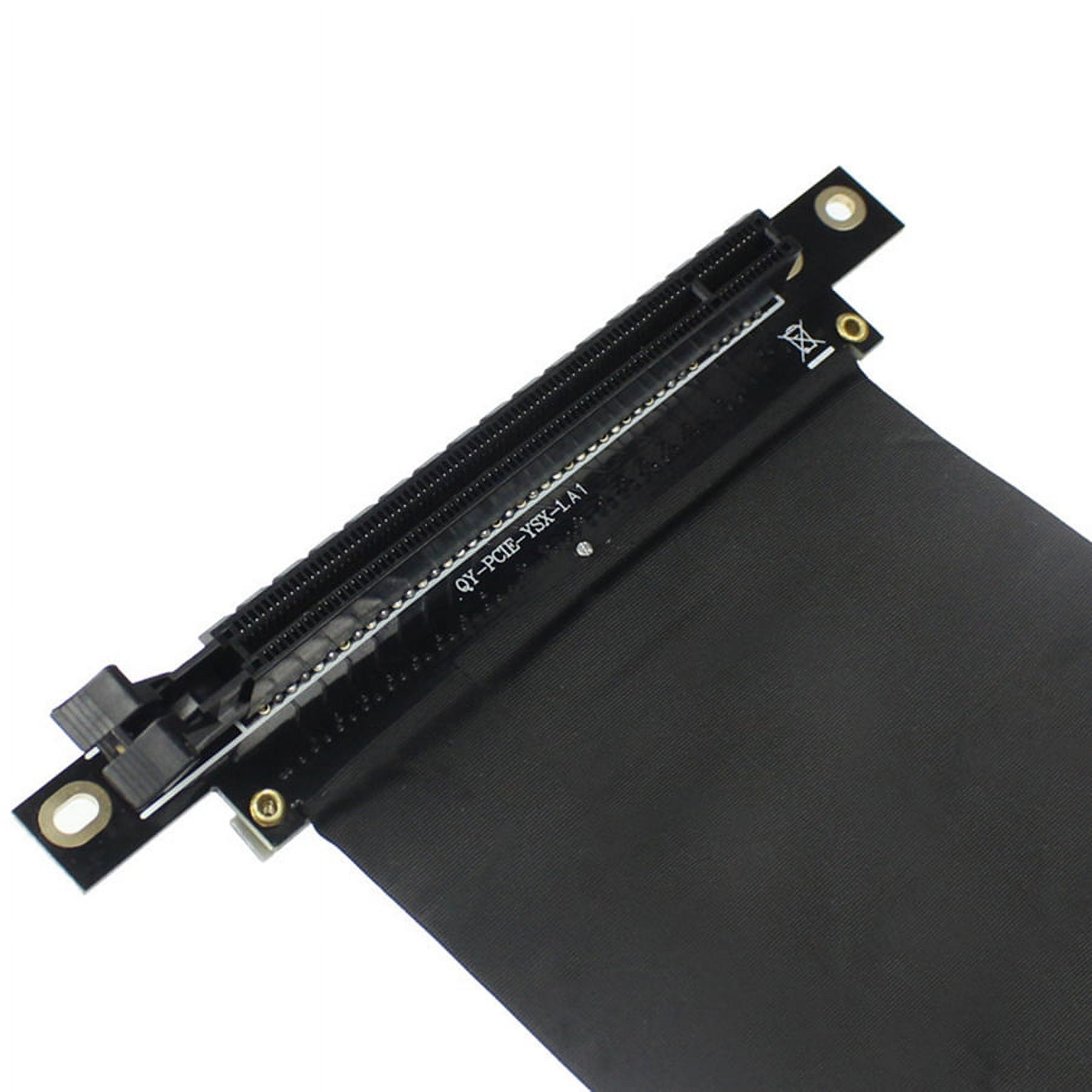 Furulu 20cm PCI-E x16 3.0 Extender Riser Cable Vertical 90Degree ...