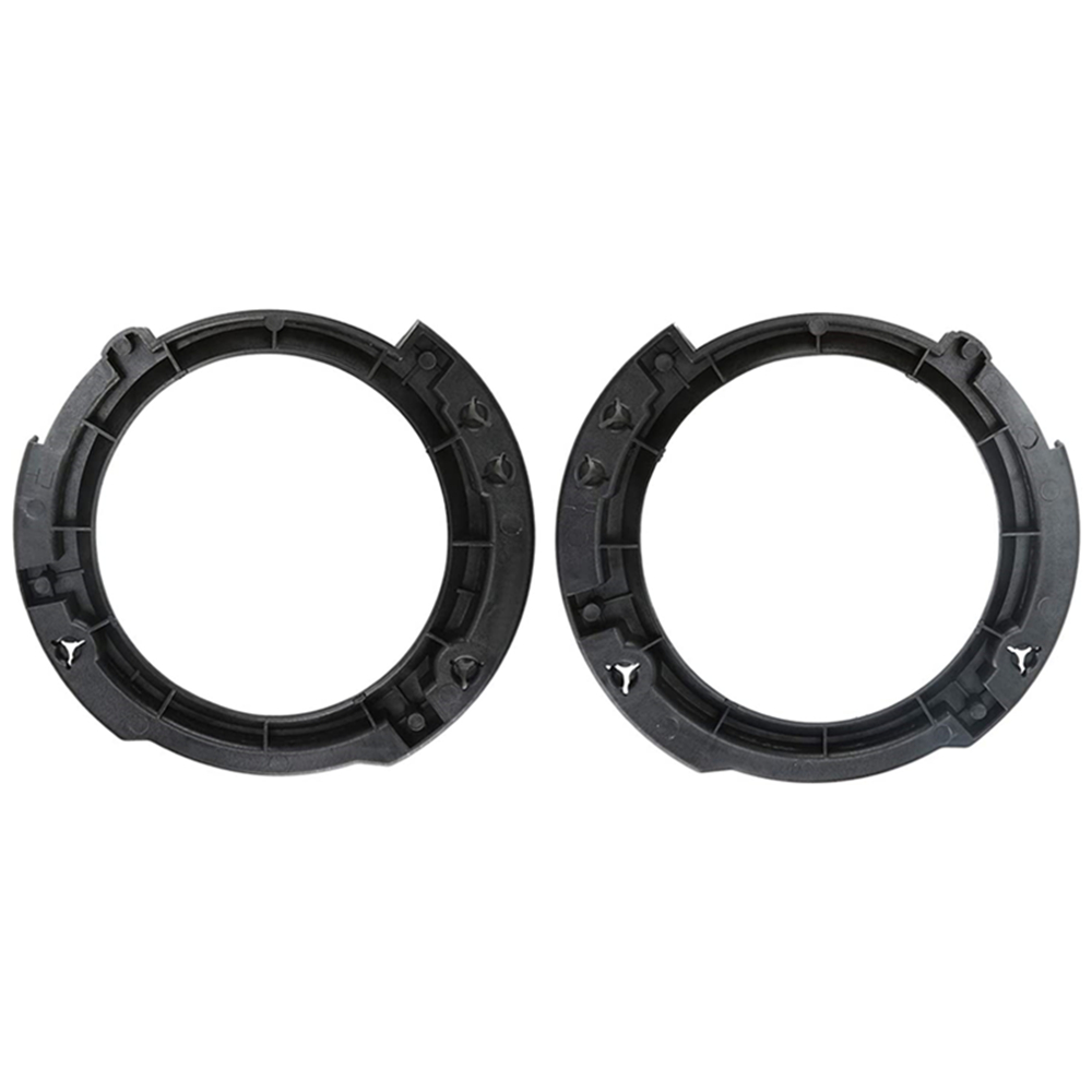 Furulu 2Pcs 7" Headlight Round Ring Mounting Bracket Set For Jeep ...