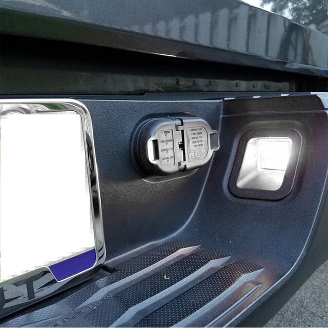 Number Plate Light Genuine Toyota Rear Number Plate Lens Cover 81271 ...