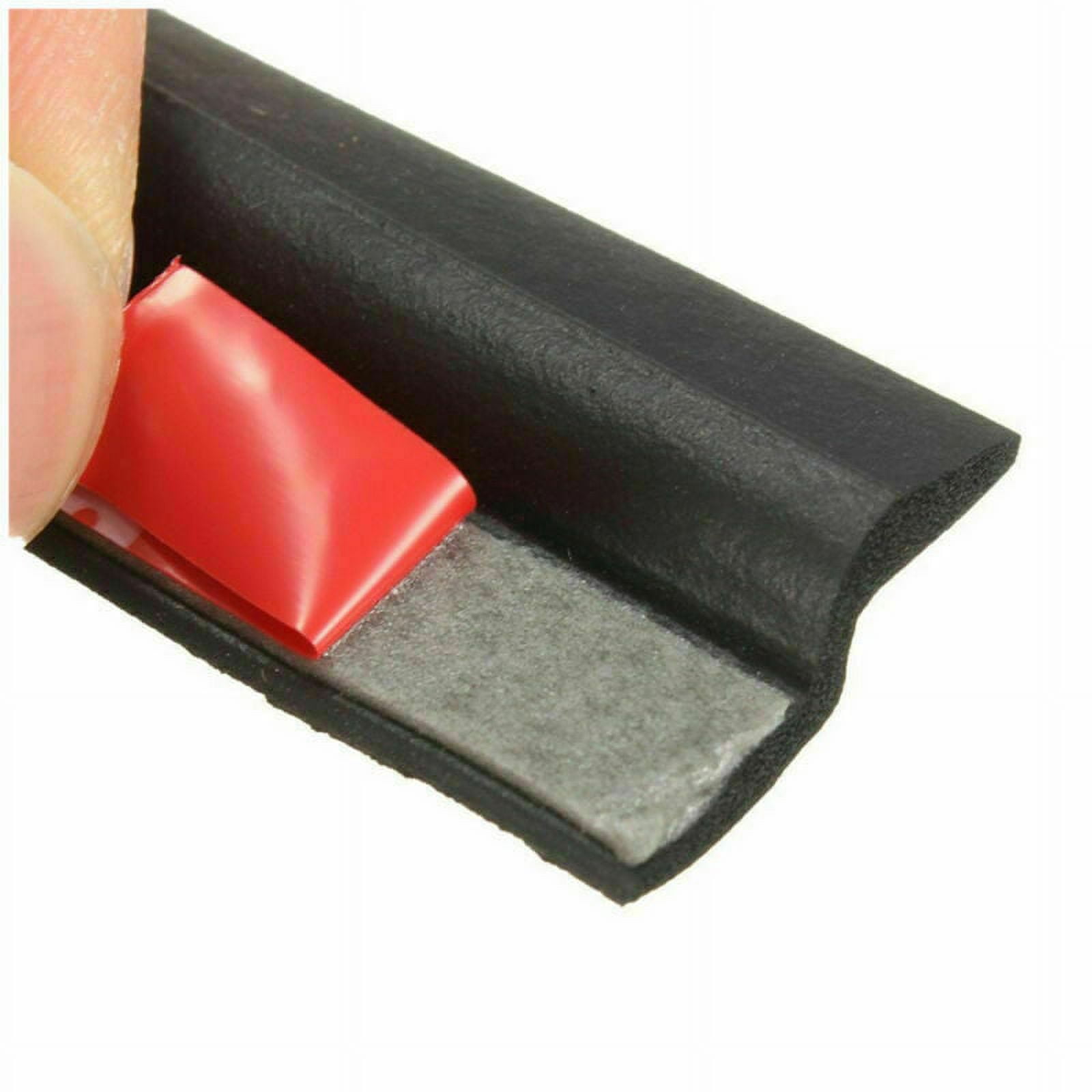 Furulu 4M Black Z-shape Window Door Rubber Seal Weather Strip Hollow ...