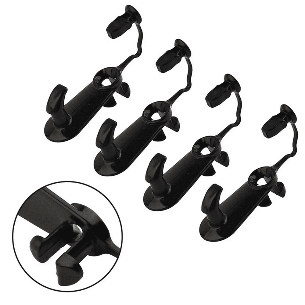 Furulu 4Pcs Floor Mat Hooks Retention Hold Down Clips Kit For Toyota ...