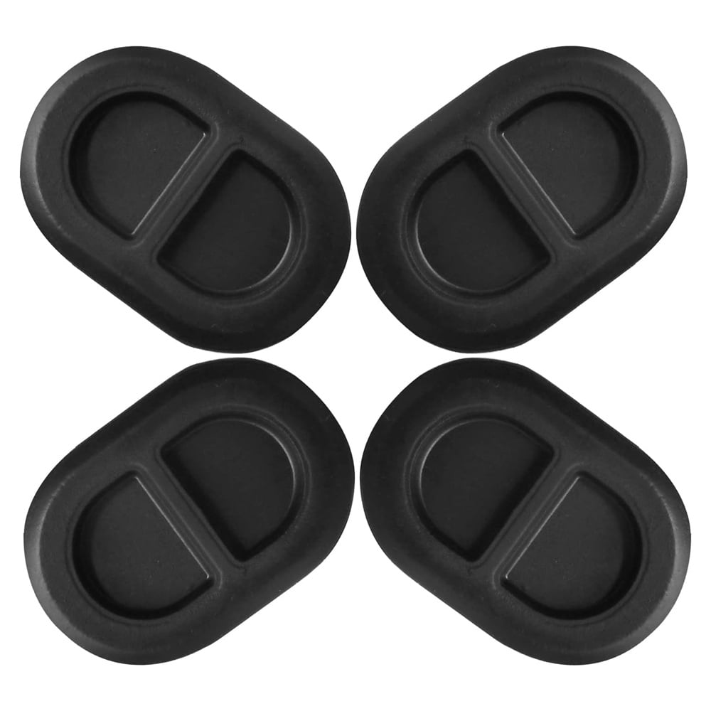 Furulu 4x Floor Pan Drain Plugs Rubber Oval Plugs For Jeep Wrangler JK ...