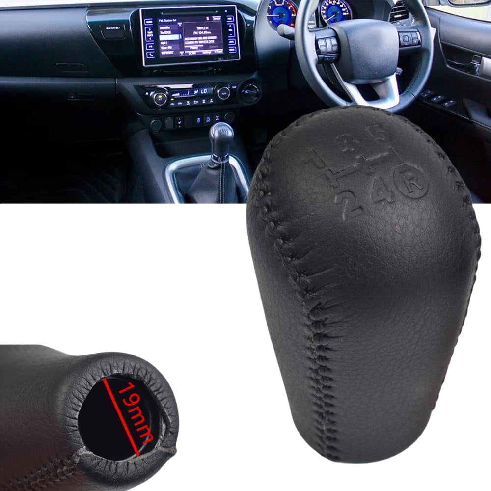 Furulu 5 Speed Gear Shift Knob For Hilux Vigo Kun26 Mk6 Mk7 Toyota ...
