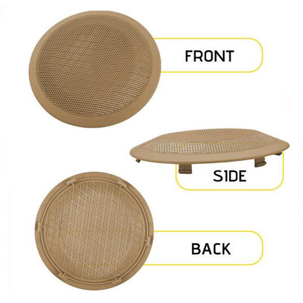 Furulu 51417144559 Front Door Speaker Cover For BMW, Beige - Walmart.com