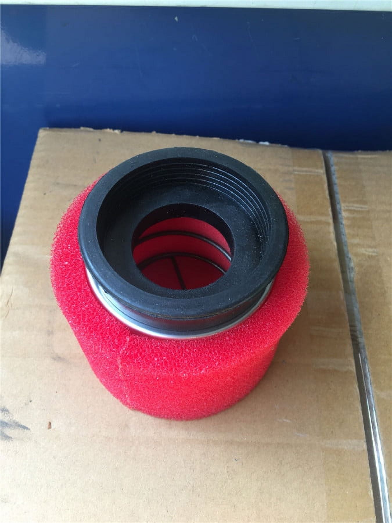 Furulu 58mm Air Filter Straight Foam Pod For Quad Go Kart Motorcycle ...