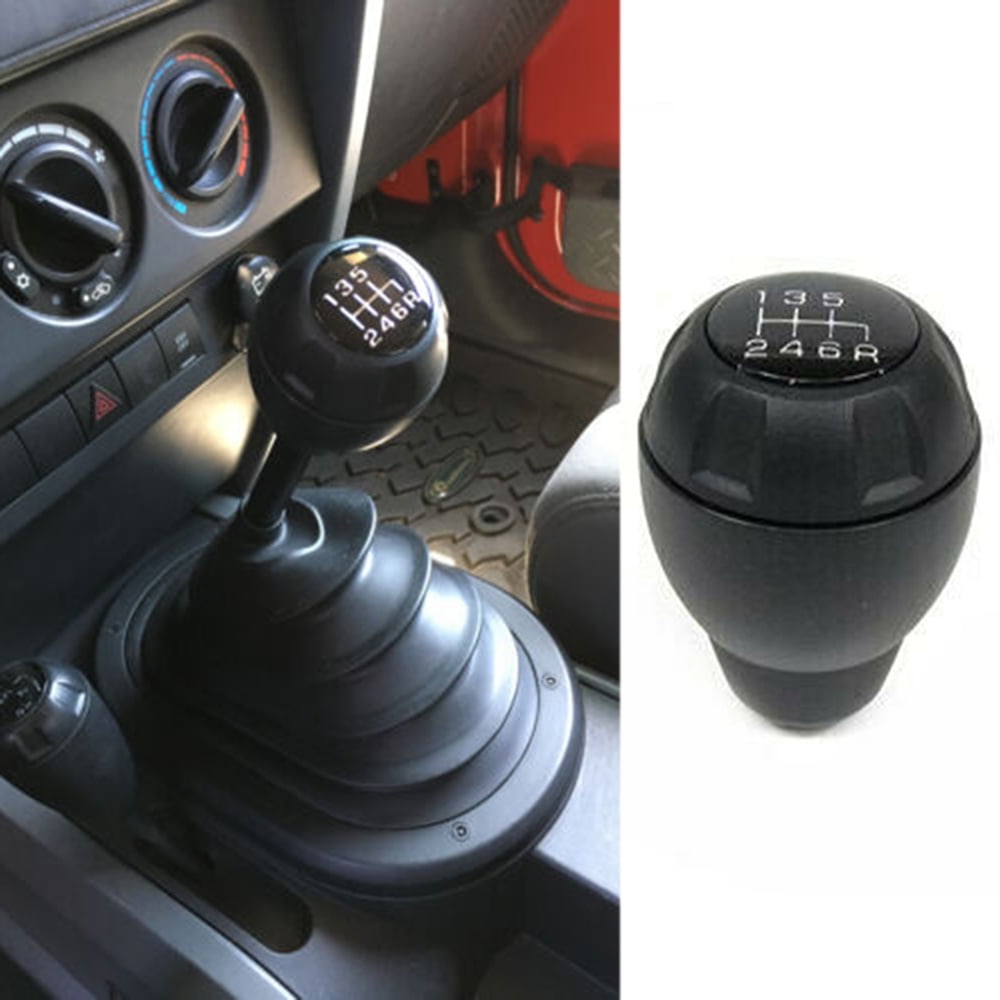 Furulu 6 Speed Manual Shifter Shift Knob Replace 52060485AG For Jeep ...