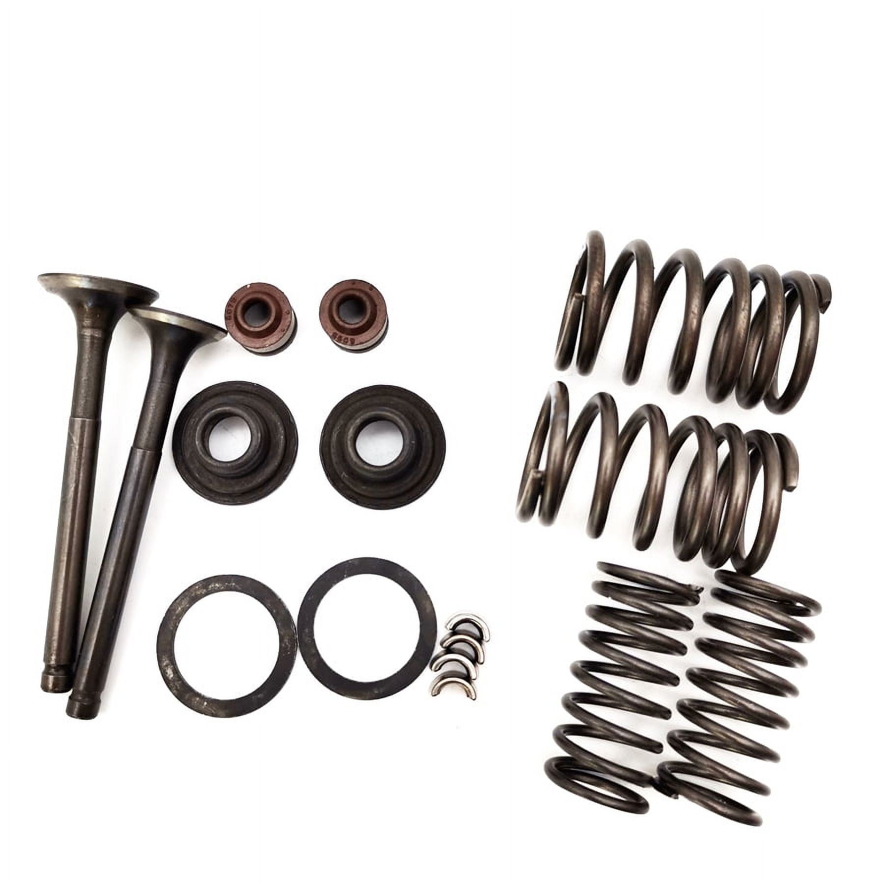Furulu 69mm Valve Kit Intake Exhaust Stem Shaft Set for GY6 Scooter ...