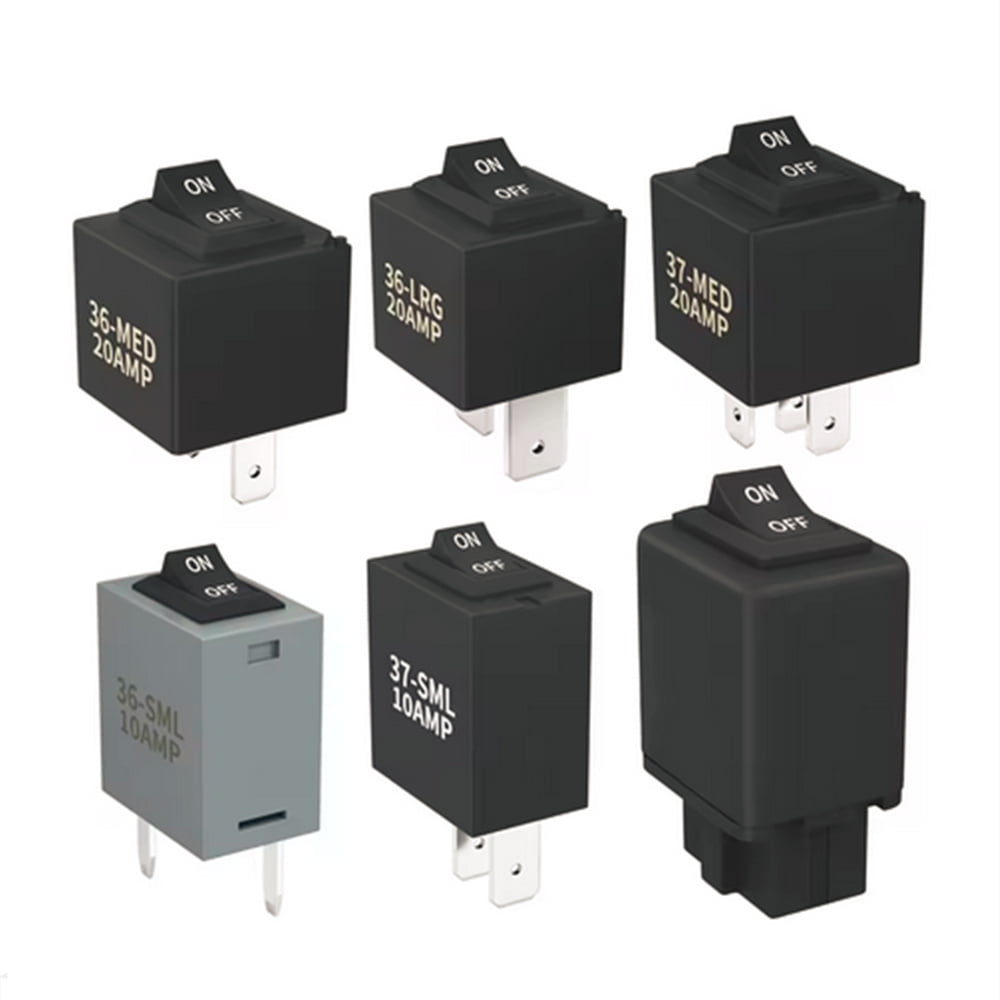 Furulu 6pcs 12V Fuel Pump Relay Kit Relay Switch Kit Fuel Pump Relay ...