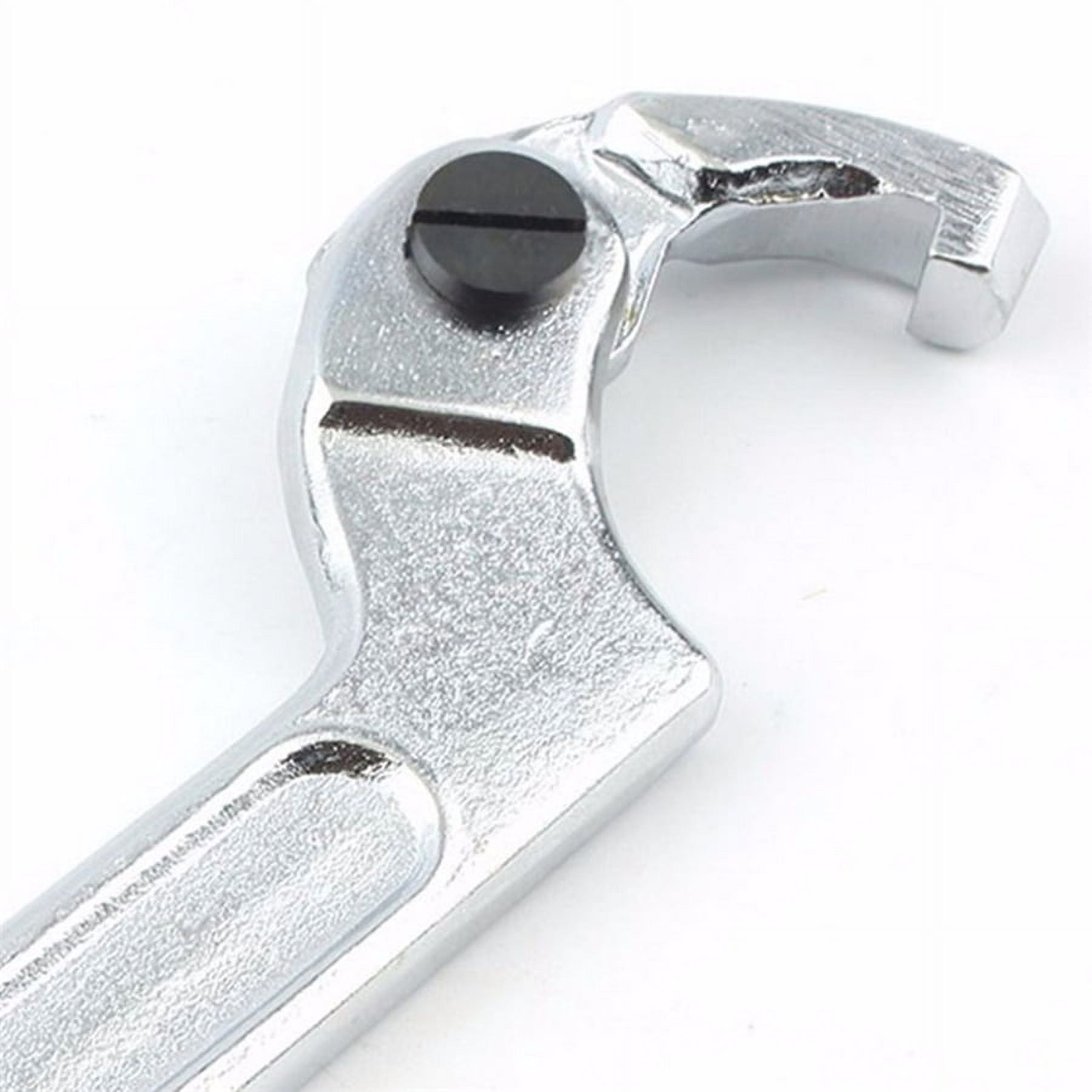 Furulu 7" Hook Wrench C Spanner Tool Square Tip 3/4"-2" for Motorcycle ...