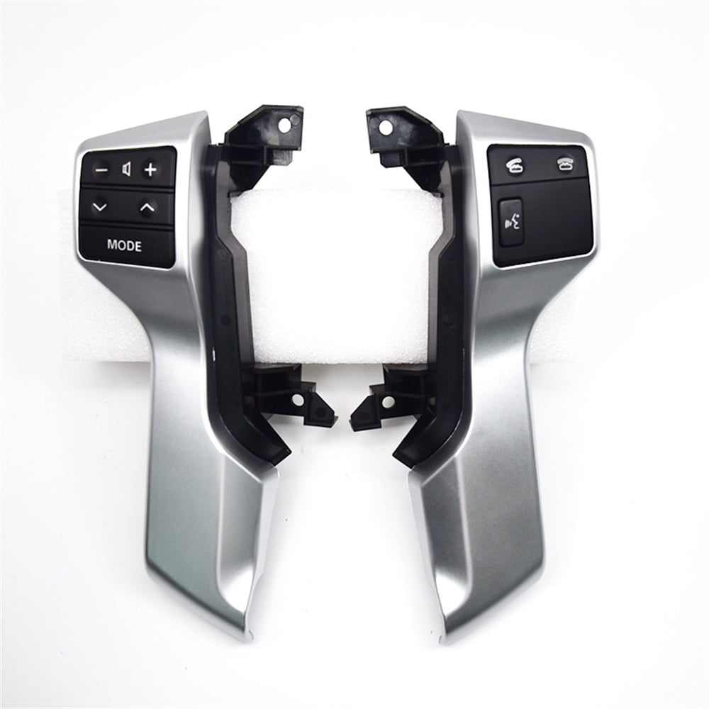 Furulu 84250-60140 Steering Wheel Control Switch Silver For Toyota Land ...