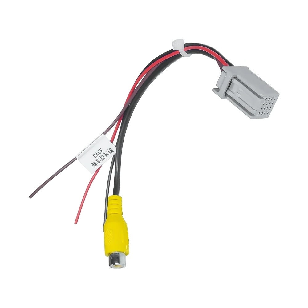 Furulu 8Pin Rear Camera Video Plug Converter RCA Cable Adapter For 2014 ...