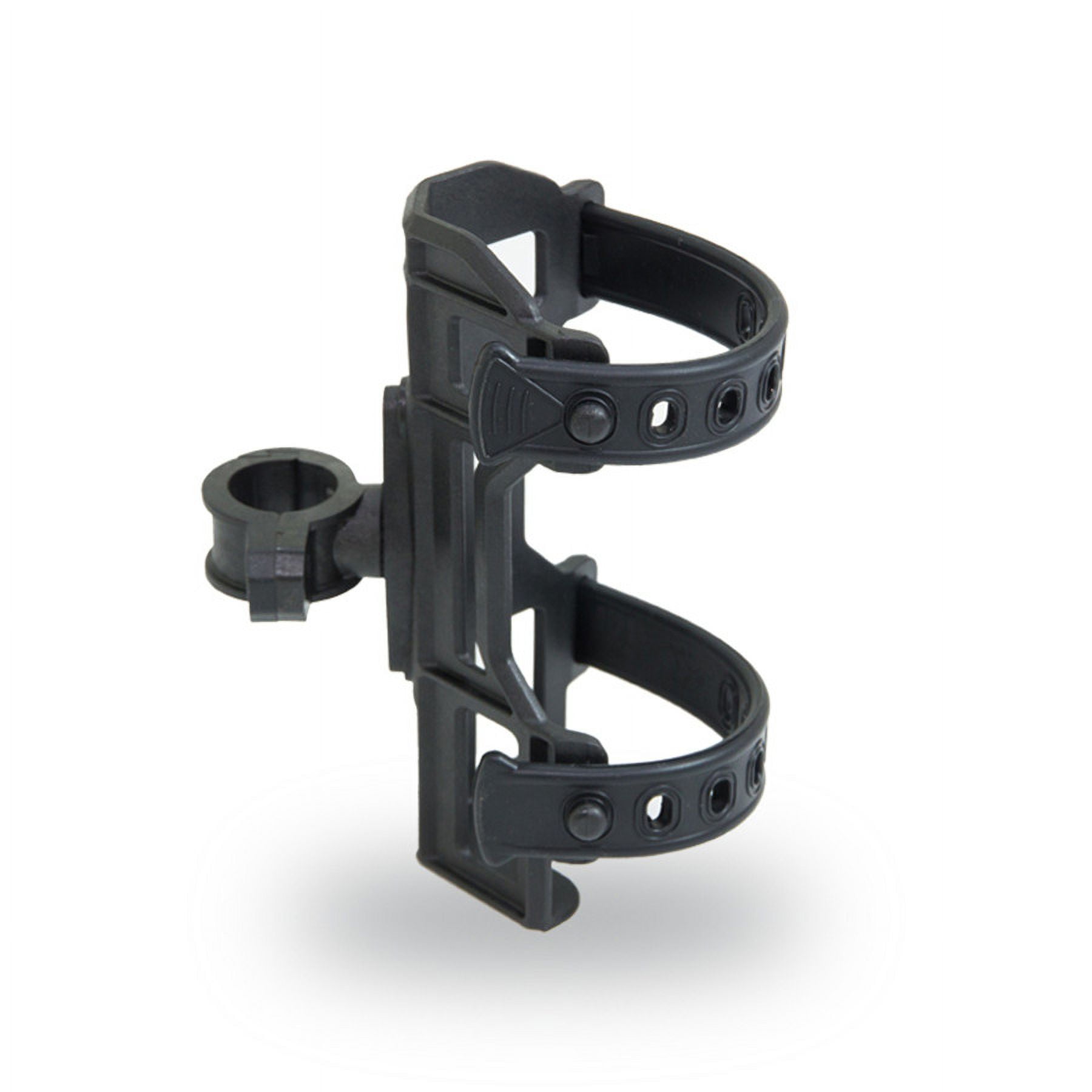 Furulu Black Motorcycle 1" Bar Mount Cup Holder Cage Water Bottle ...