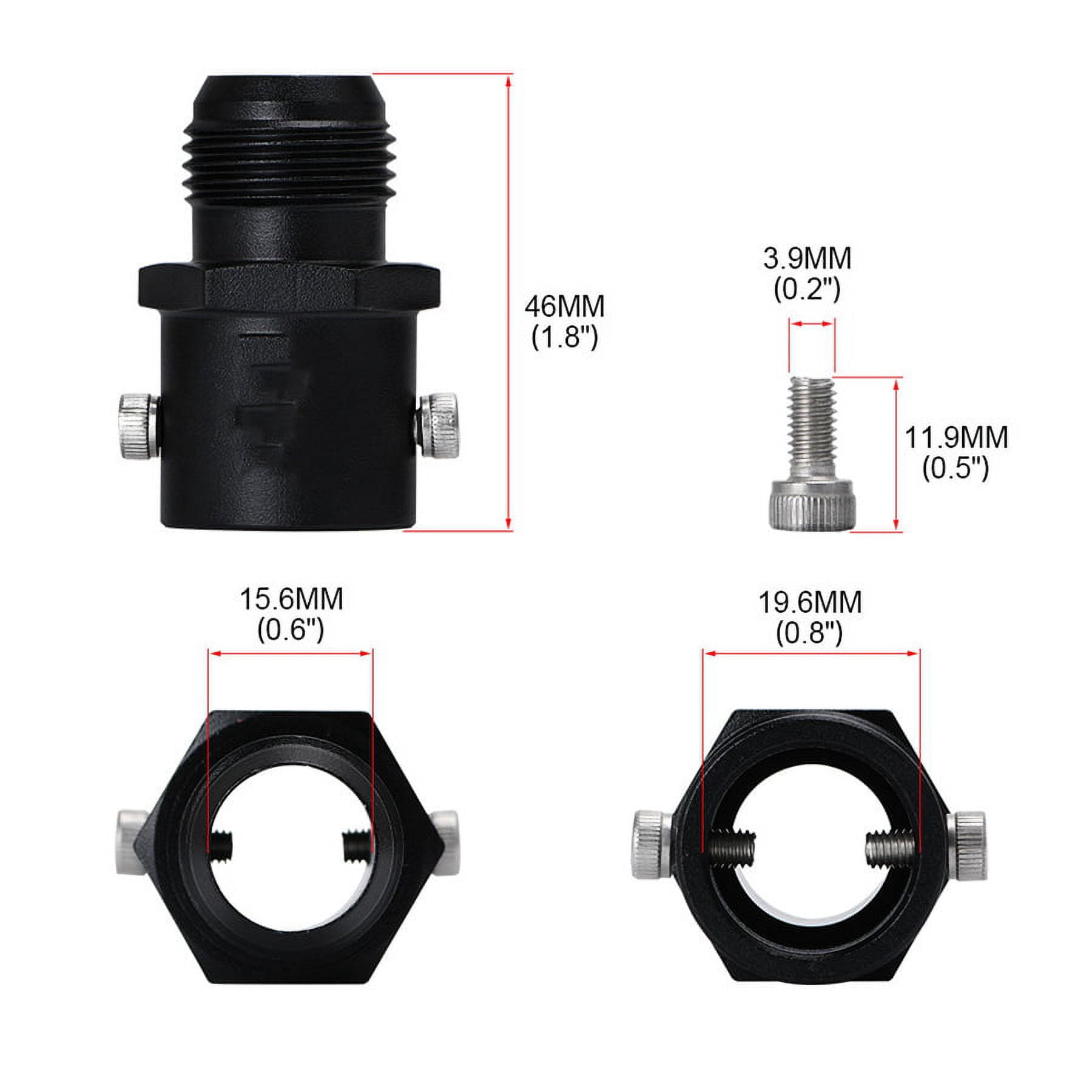 Furulu Breather Fitting Adapter 19mm AN10 Valve Cover Vent Out For ...