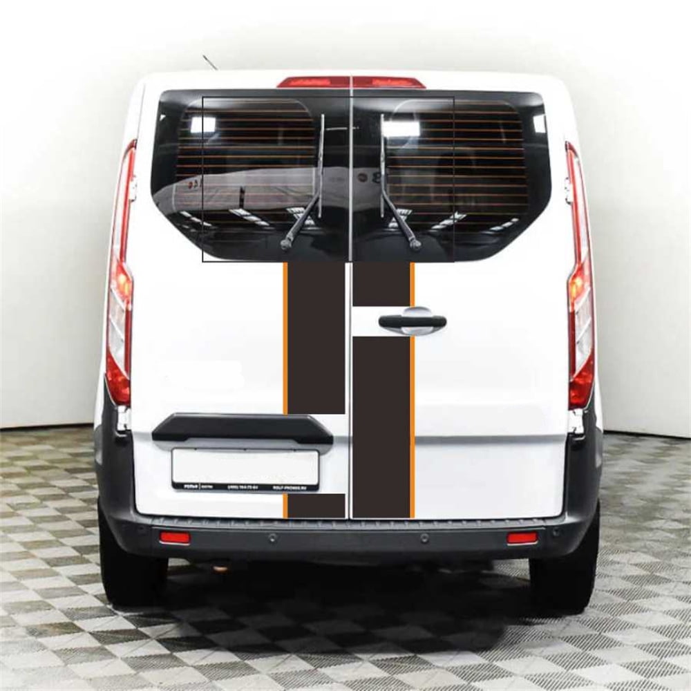 Furulu Car Sticker Vinyl Racing Stripes Decal For RV Truck Van Decor ...