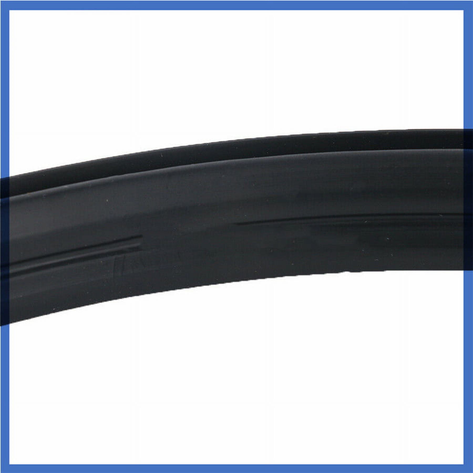 Furulu Car Window Moulding Trim Roof Weatherstrip Black For 2012-15 ...