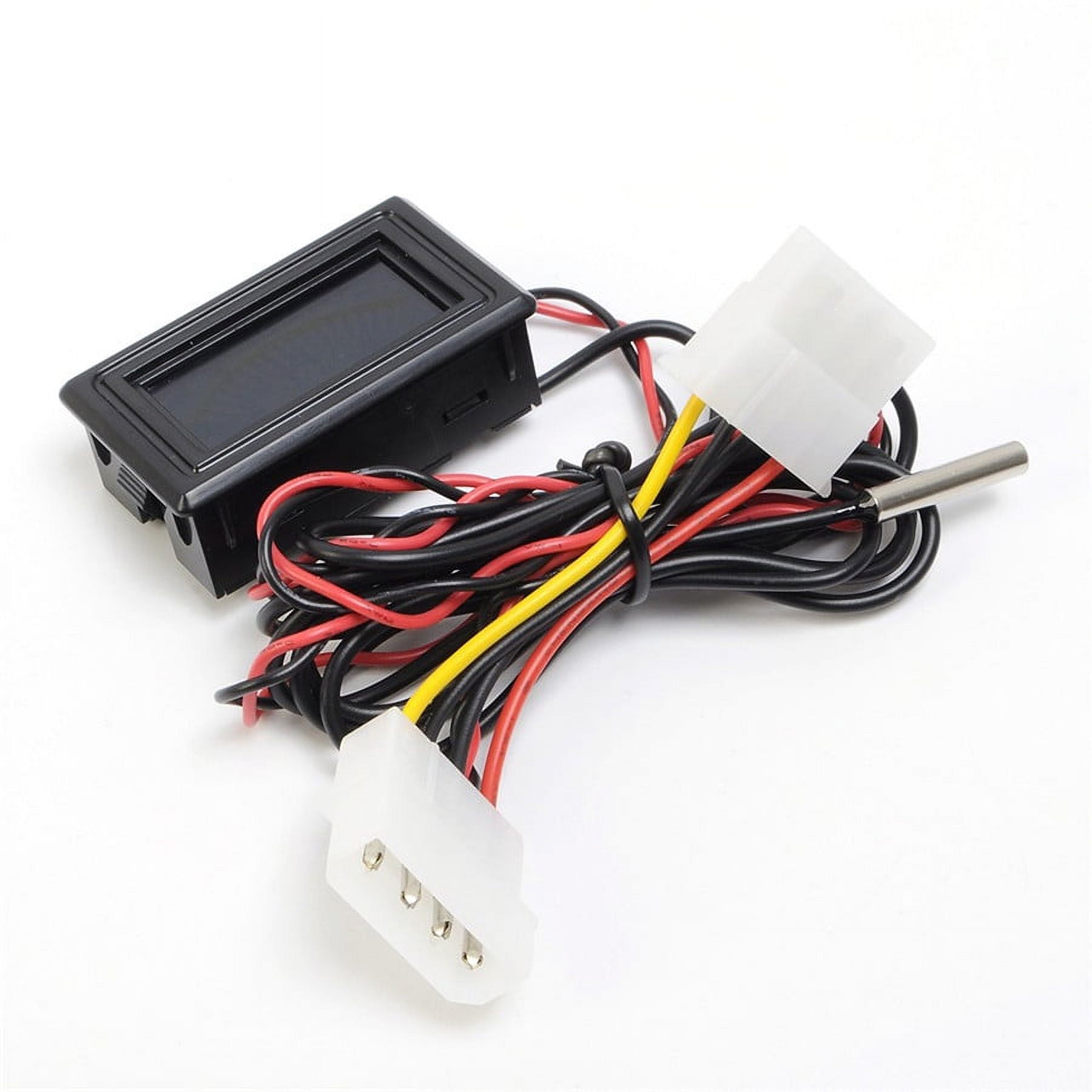 Furulu DC 4-25V Thermometer Temperature Digit Display Meter For ...