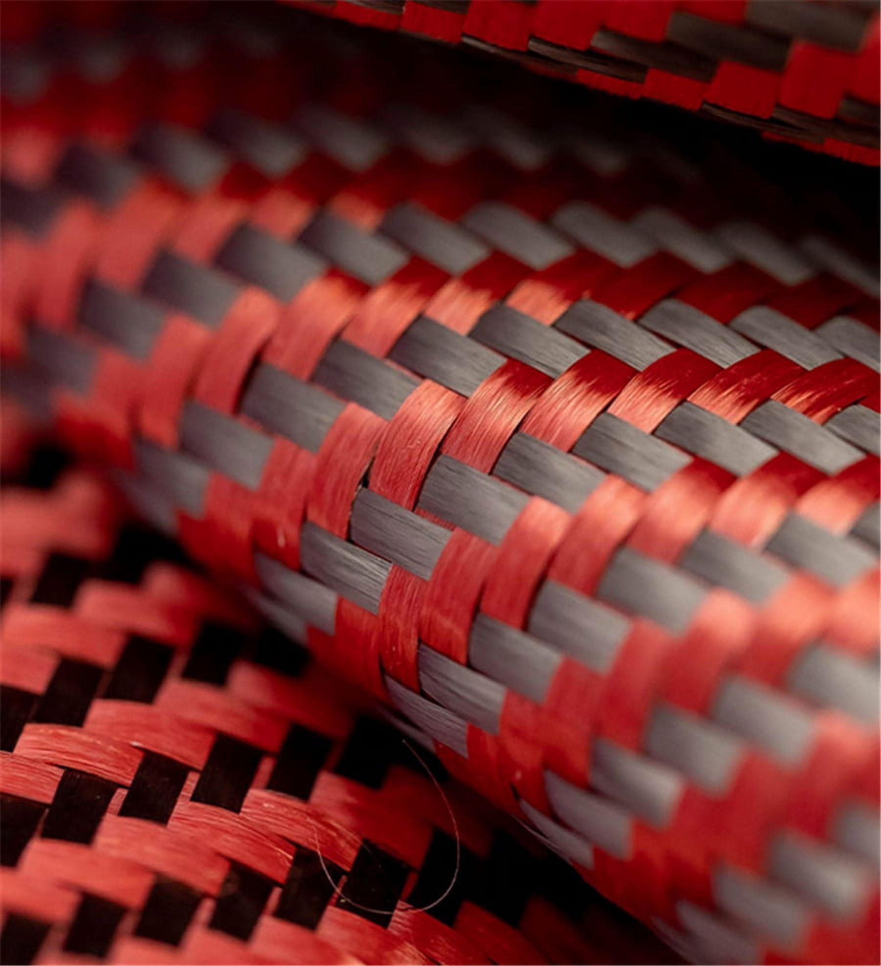 Furulu Fabric Cloth 12"× 60" 3K 220gsm 2x2 twill Weave Honeycomb Hybrid ...