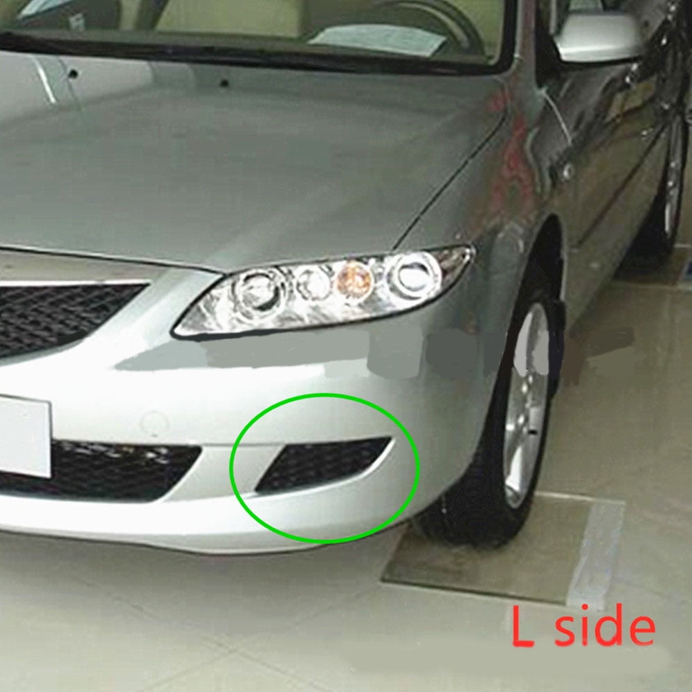 Furulu Front Bumper Lower Fog Light Lamp Grille Right+Left GJ6A-50-C21 ...