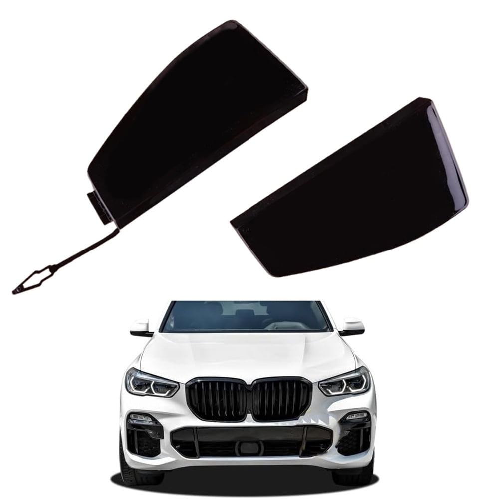 Furulu Front Bumper Tow Eye Hook Cover Cap L/R 51118092124 For BMW X5 ...