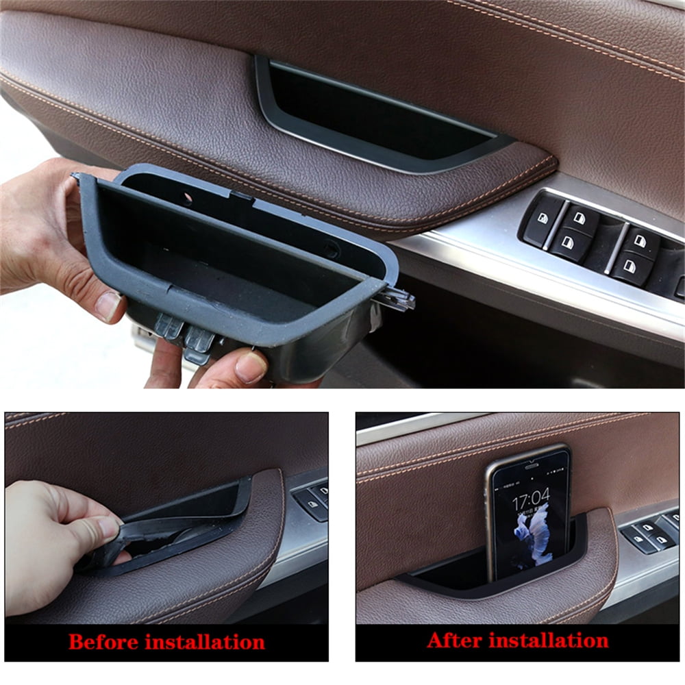Furulu Front Left Driver Door Handle Pull Trim Storage For 2011-2017 ...