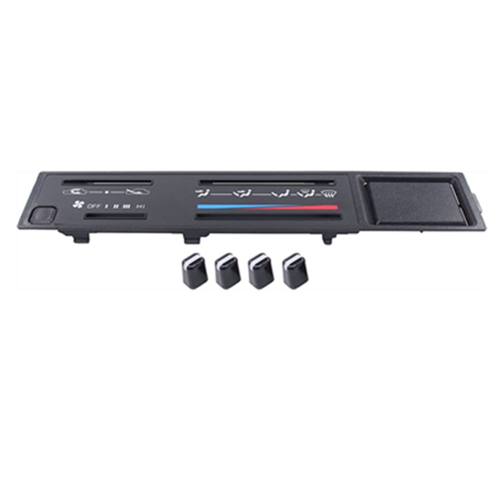 Furulu Heater Climate Control Faceplate Bezel & 4 Knobs For 84-89 ...