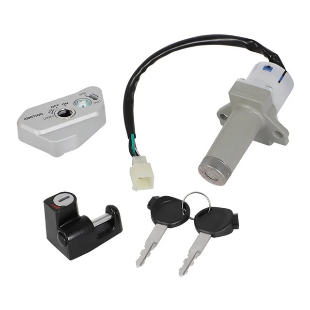 Furulu Ignition Switch Keys Lock Set Assembly For 250cc Hawk 250 Dirt ...