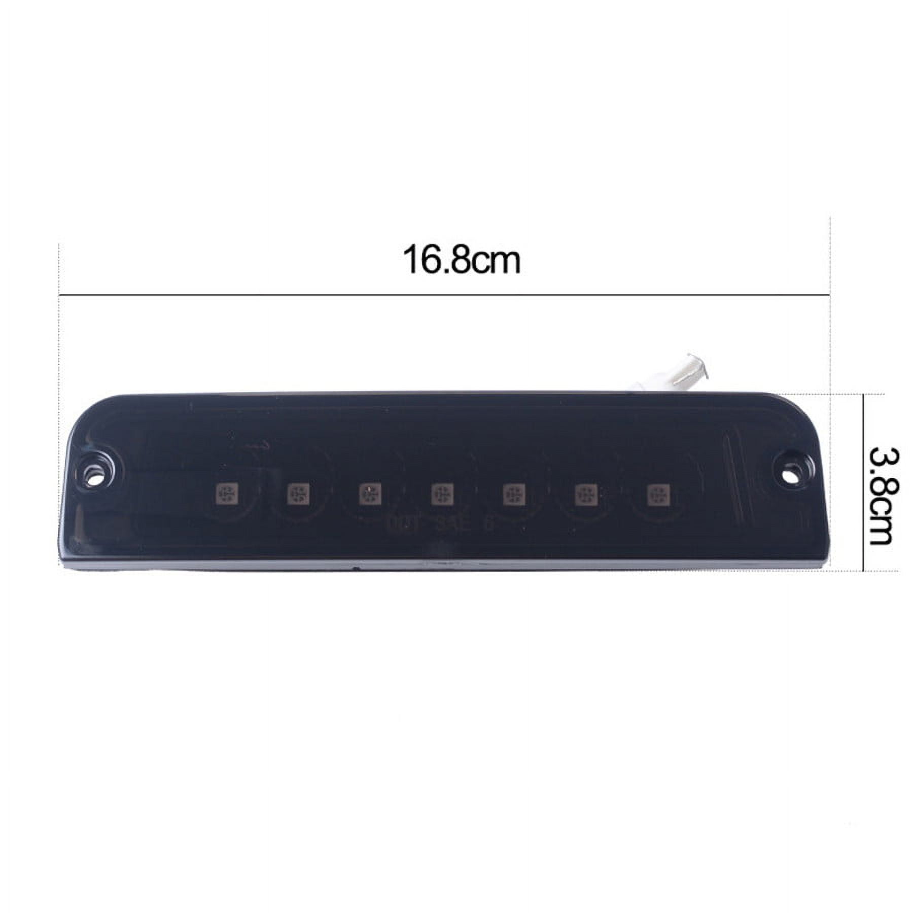 Furulu LED Smoked 3rd Brake Tail Light Rear Lamp Lens For Jeep Wrangler ...