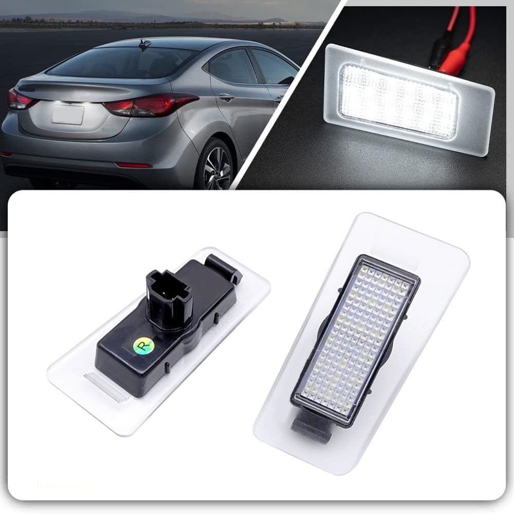 Furulu License Plate Lamps 925021M400 For 2011-2018 Kia Forte Hyundai ...