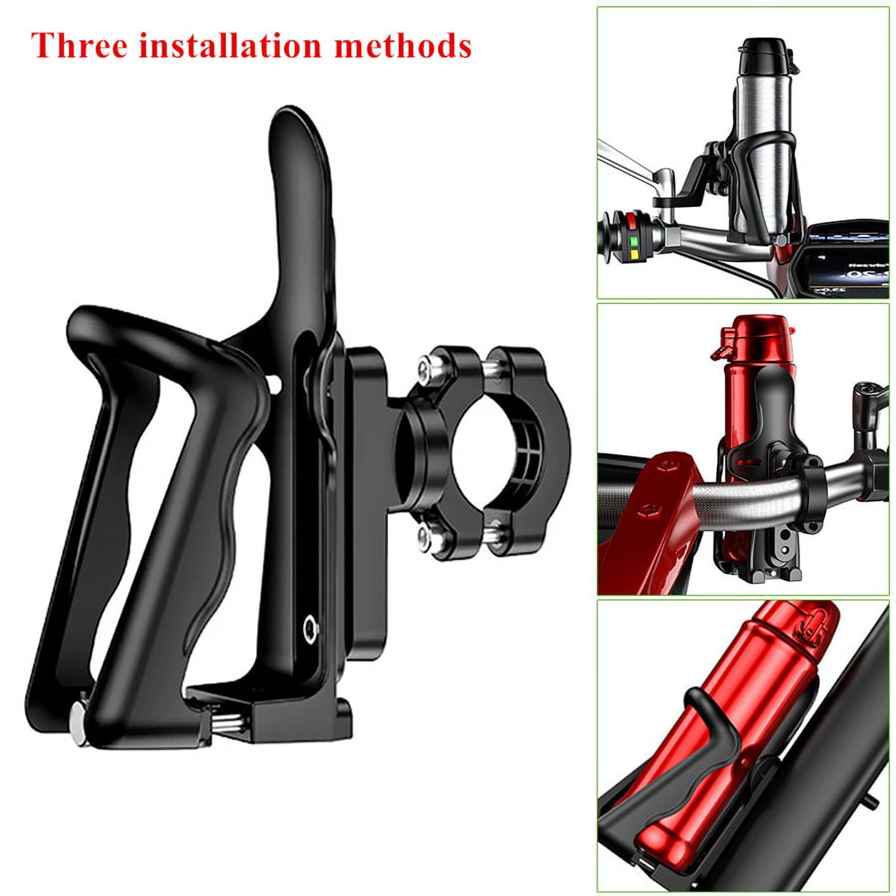 Furulu Motorcycle Scooter Bike Drink Cup Holder Water Bottle Mount ...