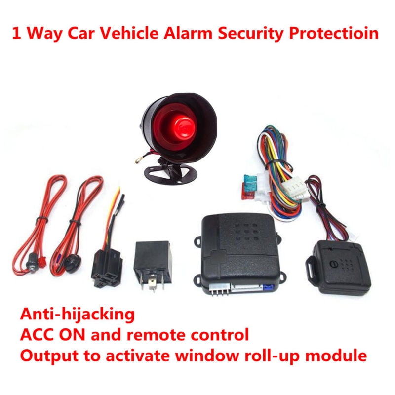 Furulu One-way Device Vehicle System ON Remote Alarm Car Entry ...