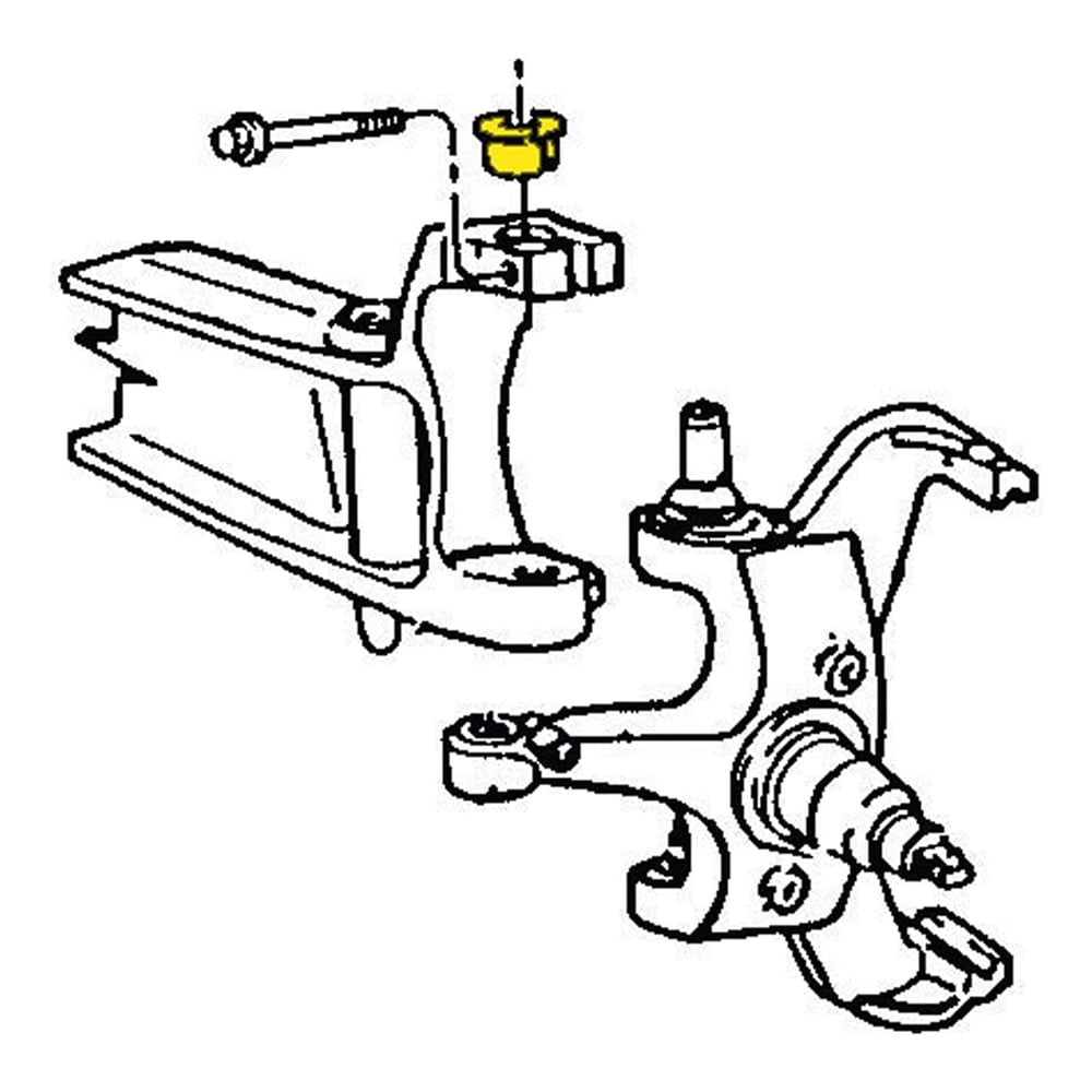 Furulu Pair Extreme Camber Caster Alignment Bushing For Ford 2WD F150 ...