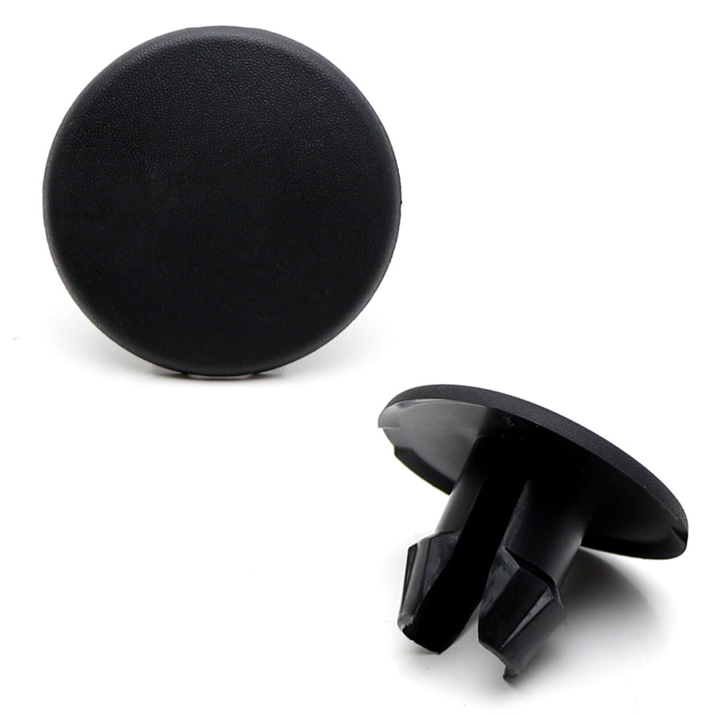 Furulu Rear Bumper Step Pad Round Plug Cover Black 17D754 For Ford F150 ...