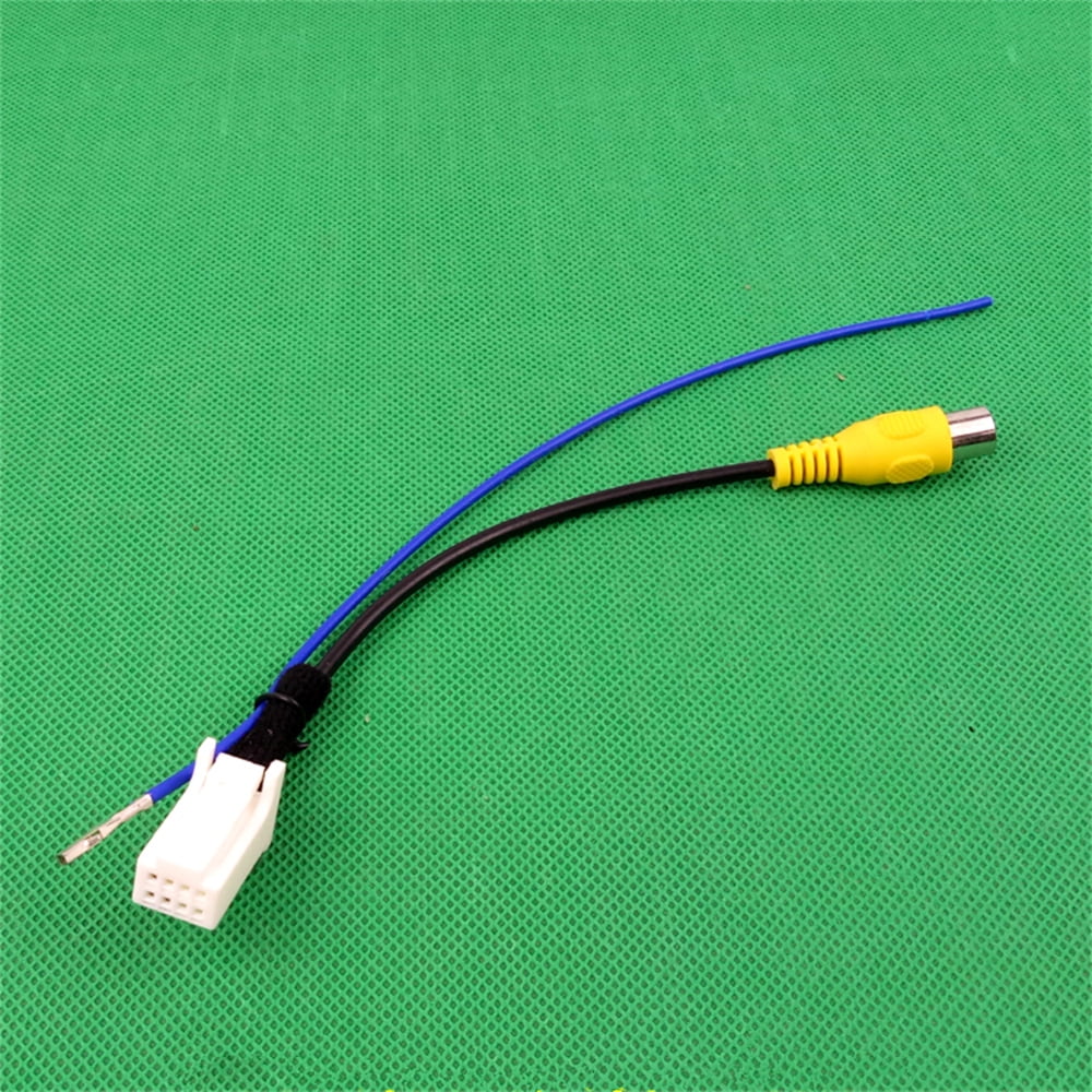 Furulu Reverse Rear Camera Video Plug Converter Cable Adapter Kit 8-Pin ...