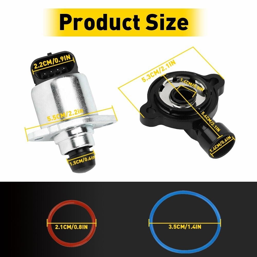 Furulu Throttle Position Sensor And Idle Air Control Valve Set For Ls ...