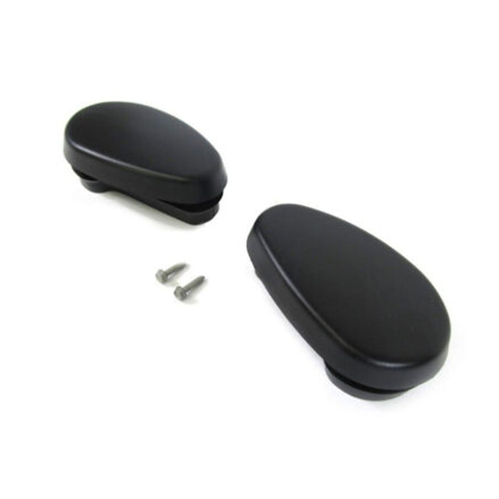 Furulu Tubular Side Step Steps 2 End Caps FOR 2009-2017 Dodge Ram 1500 ...