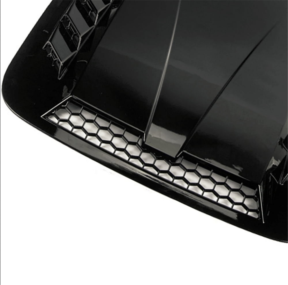 Furulu Universal Car Exterior Hood Vent Scoop Cover Air Intake Grille ...