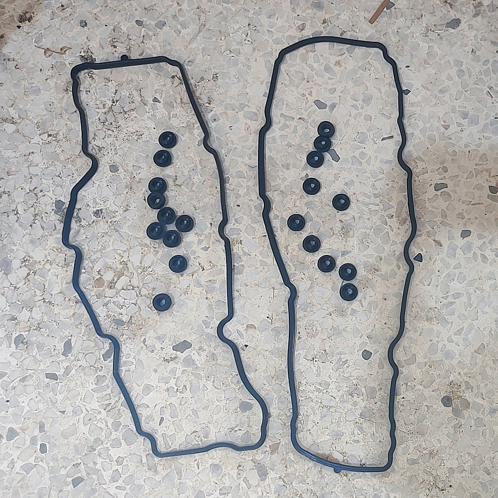 Furulu Valve Cover Gasket Set For Jeep DODGE DAKOTA Mitsubishi RAM 1500 ...